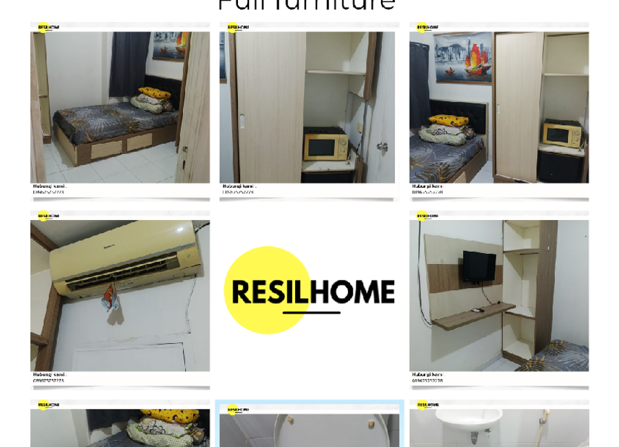 sewa bulanan aeropolis apartemen termurah studio ar1 tower A neglasari ...