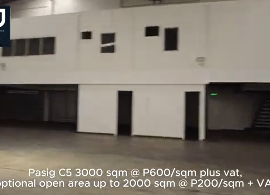 🏢 Pasig C5 Covered Warehouse for Lease – 3,000 sqm | Industrial Area ...