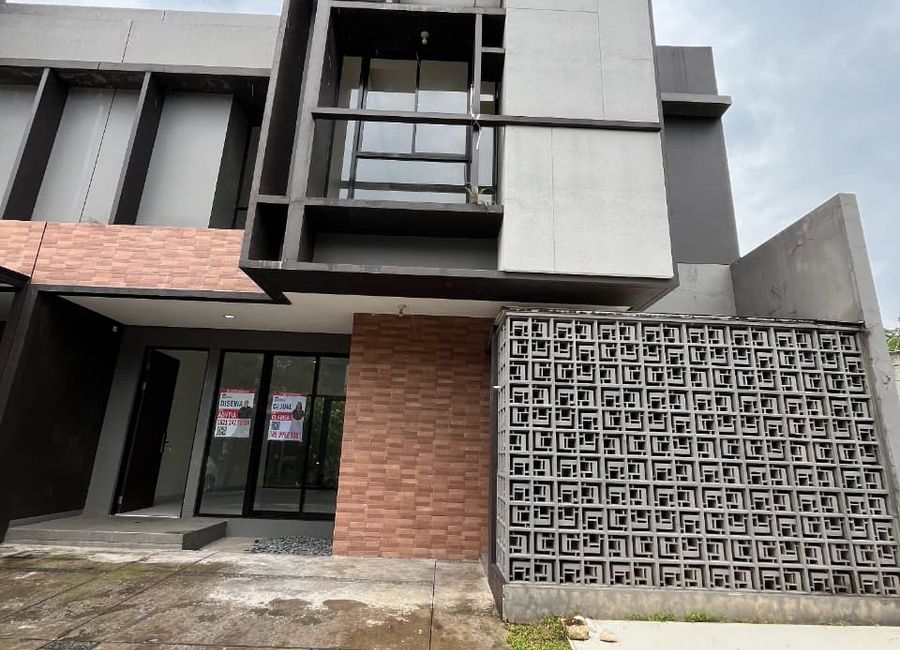 Jual Sewa Rumah Alam Signature Suvarna Sutera Type Neo Fiore Lebar 9x20 ...