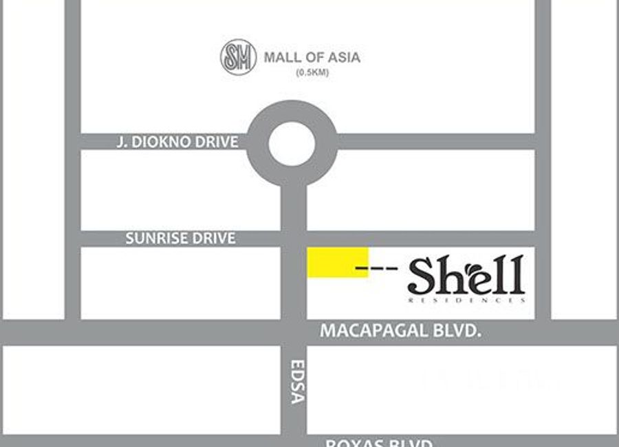 Affordable 1 Bedroom Furnished Condo For Rent Shell Residences Pasay ...
