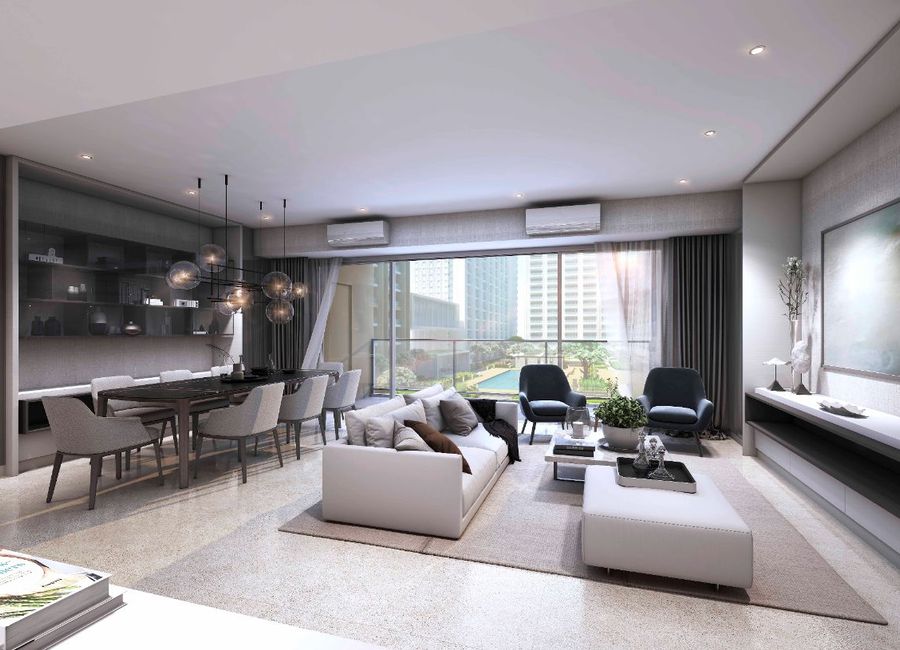 Pre-selling 1 BR Suite in Gardencourt Residences in Arca South, Taguig ...