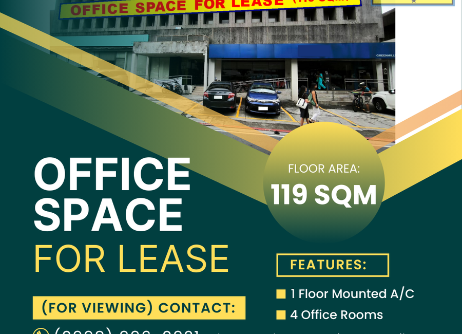 Office Space For Lease along Ortigas Ave., Greenhills | Lamudi.com.ph