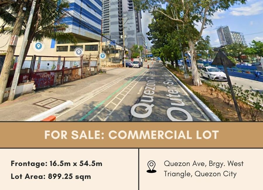 FOR SALE Commercial Lot located at Quezon Ave, Brgy. West Triangle ...