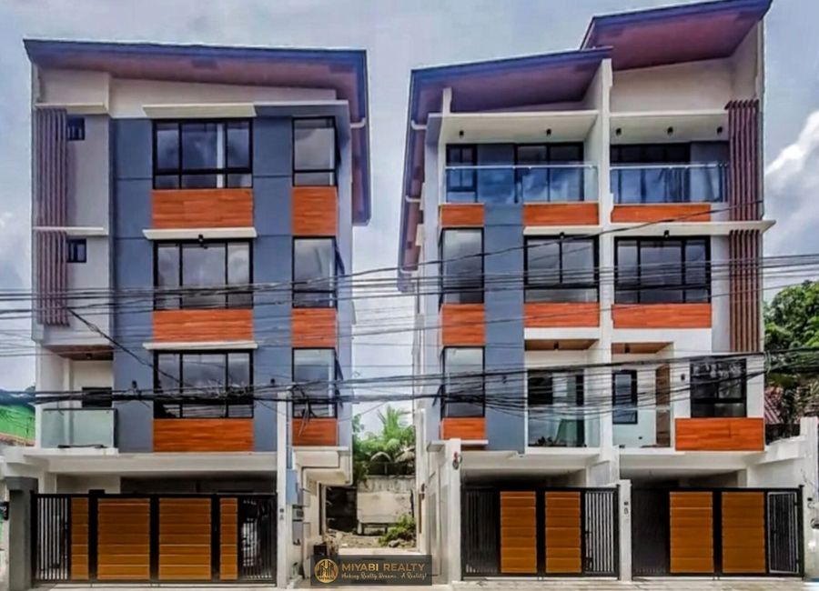 Tandang Sora Quezon city For Sale 4 Storey Townhouse 3 Bedrooms near ...