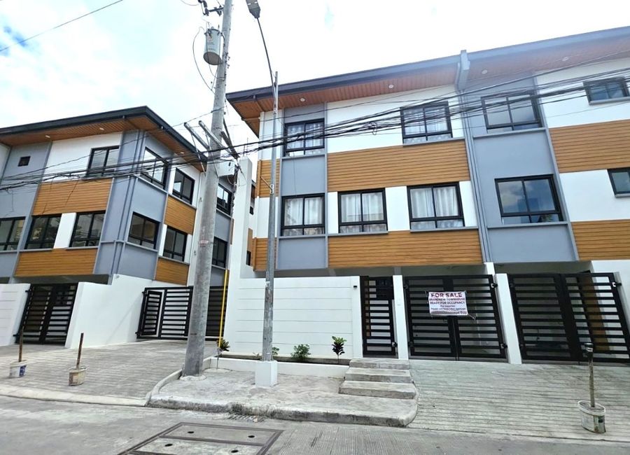 Affordable 3 Storey Townhouse for sale in Tandang Sora near Mindanao ...