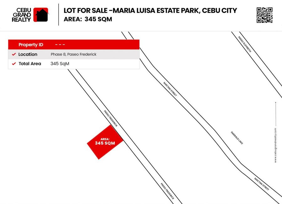 345 SqM Lot for Sale in Maria Luisa Park | Lamudi.com.ph
