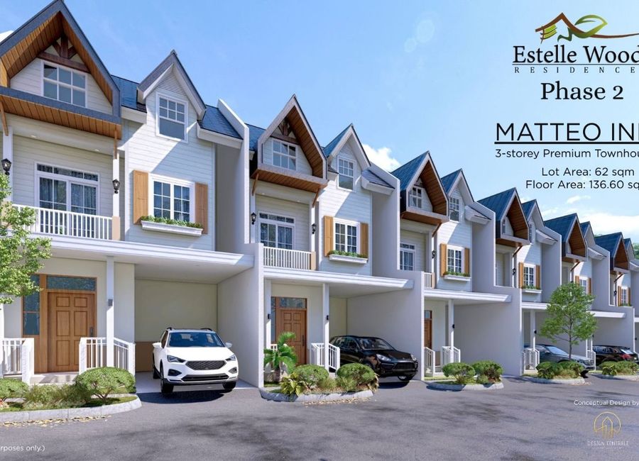Estelle Woods Residences - Matteo Inigo 3-Storey Premium Townhouse ...