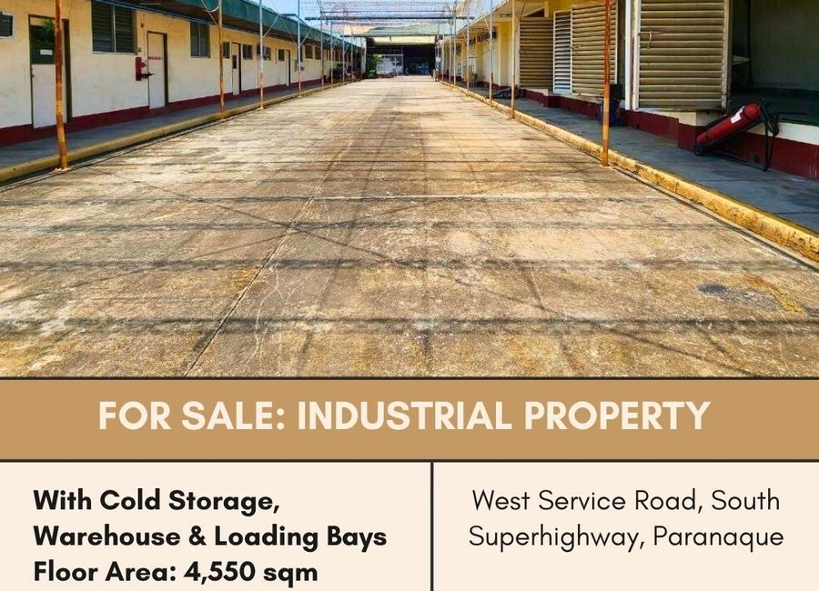 FOR SALE Industrial Property with Cold Storage and Warehouse along West ...