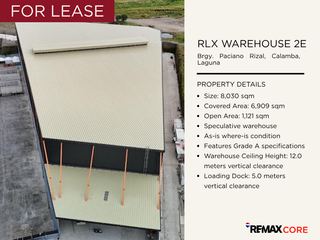 Warehouse For Rent in Calamba, Laguna | Lamudi