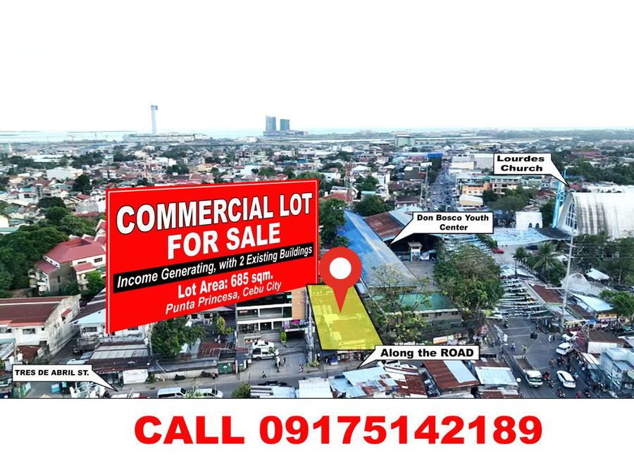 COMMERCIAL LOT FOR SALE IN PUNTA PRINCESA CEBU CITY | Lamudi.com.ph