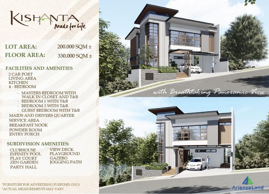 Overlooking House for Sale in Kishanta Subdivision, Talisay City, Cebu ...