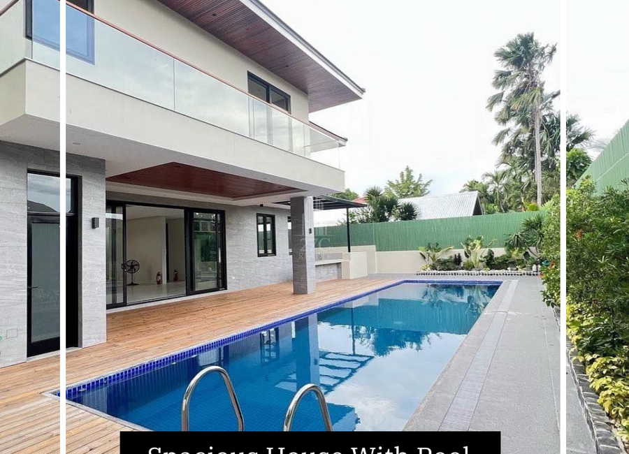 Spacious! House & Lot With Pool For Sale At Ayala Alabang Muntinlupa ...