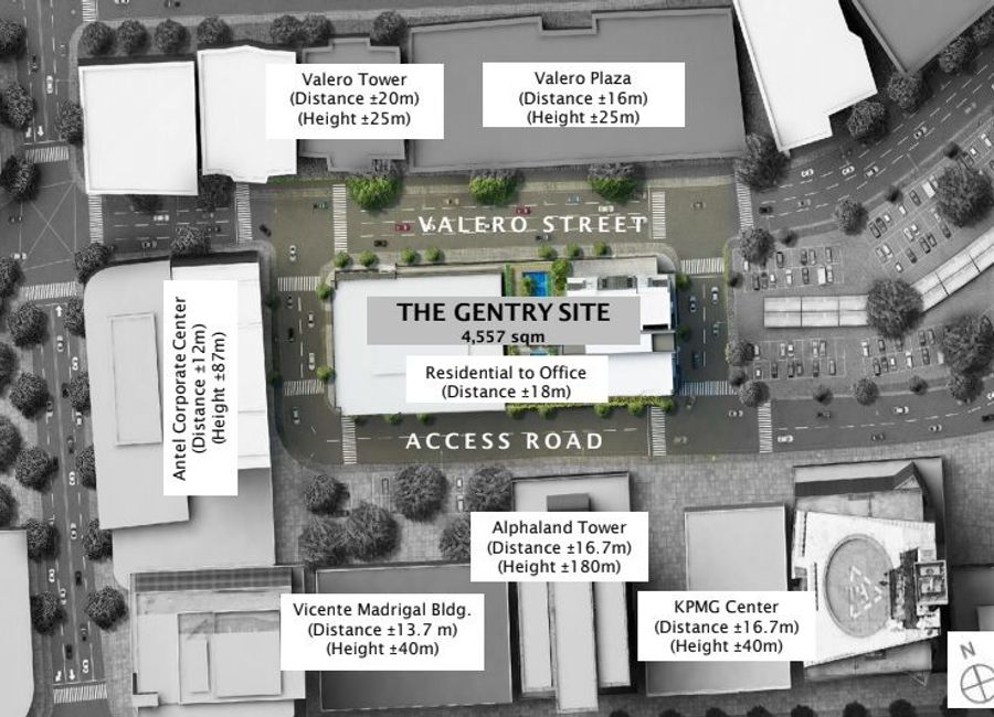 Makati office for sale near Ayala avenue The Gentry corporate plaza ...