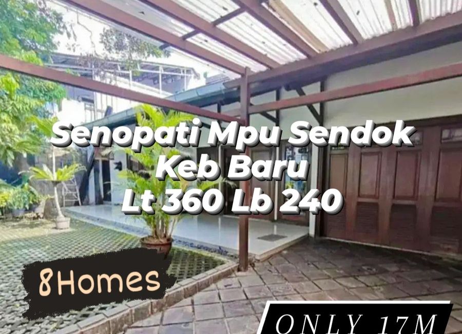 bANTING HARGA Rumah Luas 360 Empu Sendok Senopati Kebayoran Baru ...