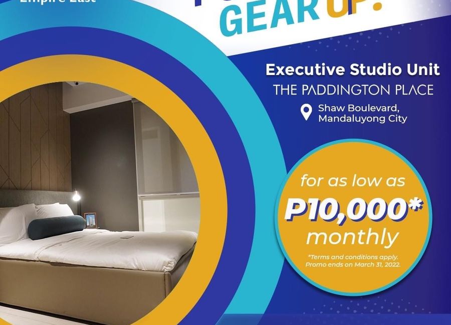 Rush Studio unit 10k Monthly No Spot Dp Rent To Own Pre-selling ...