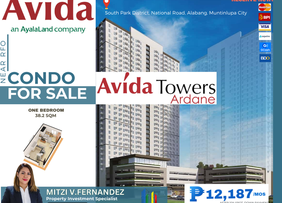 CONDO FOR SALE IN AYALA ALABANG METRO MANILA NEAR Festival Supermall ...