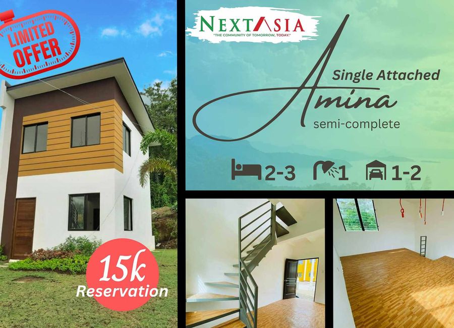 111,350 Special Discount Promo for Ready For Occupancy Single Attached ...