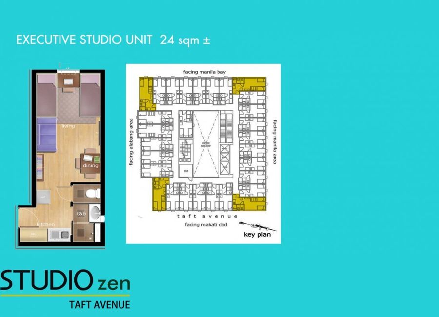 1 Bedroom Studio Unit for Sale in Studio Zen, Pasay City | Lamudi.com.ph